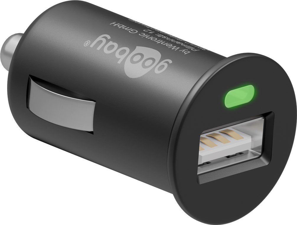 Ładowarka samochodowa USB 5W 1A Goobay Ładowarka samochodowa USB 5W 1A Goobay