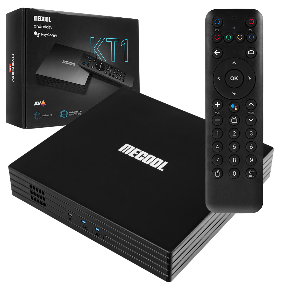 OUTLET Android TV BOX MECOOL KT1 DVB-T2/C 4K, Sklep Play