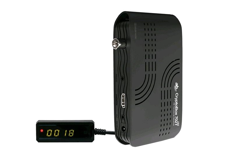 AB CryptoBox 702T MINI DVB-T2 H.265 - tuner DVB-T/T2 z PayTV
