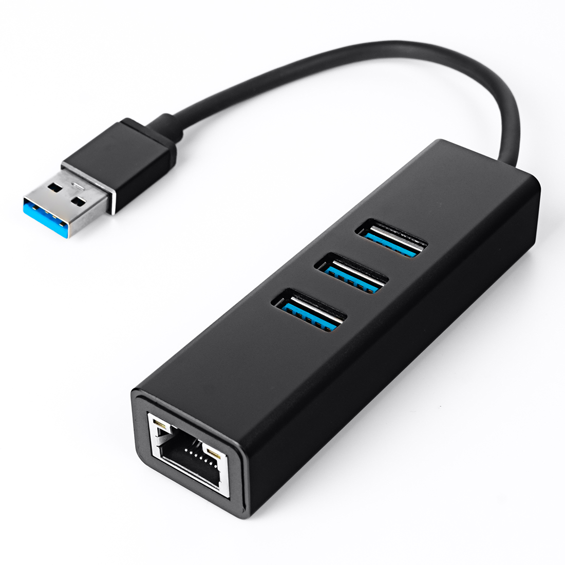 Adapter 3x USB3.0 i RJ45 - Multiport dla urządzeń | SPU-M07B