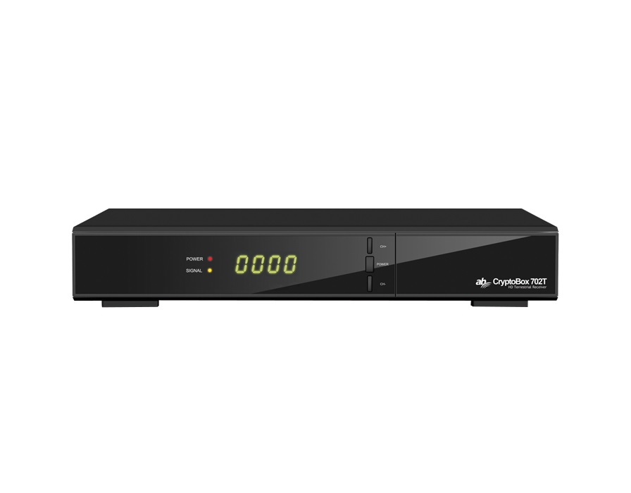 AB CryptoBox 702T DVB-T2/C H.265 – Tuner i dekoder PayTV